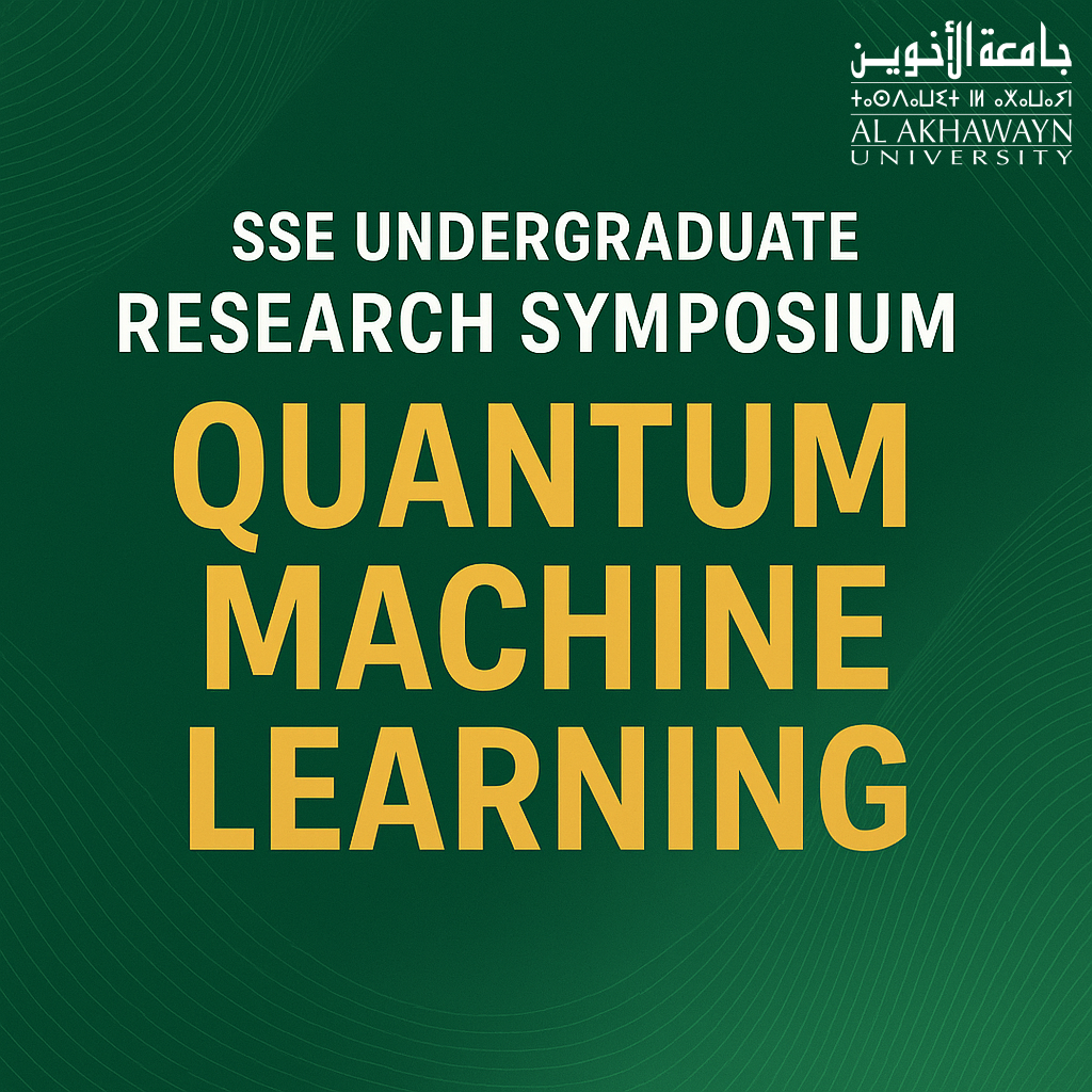 Explore the Quantum Future: Join the 3rd SSE Undergraduate Research Symposium on Quantum Machine ...